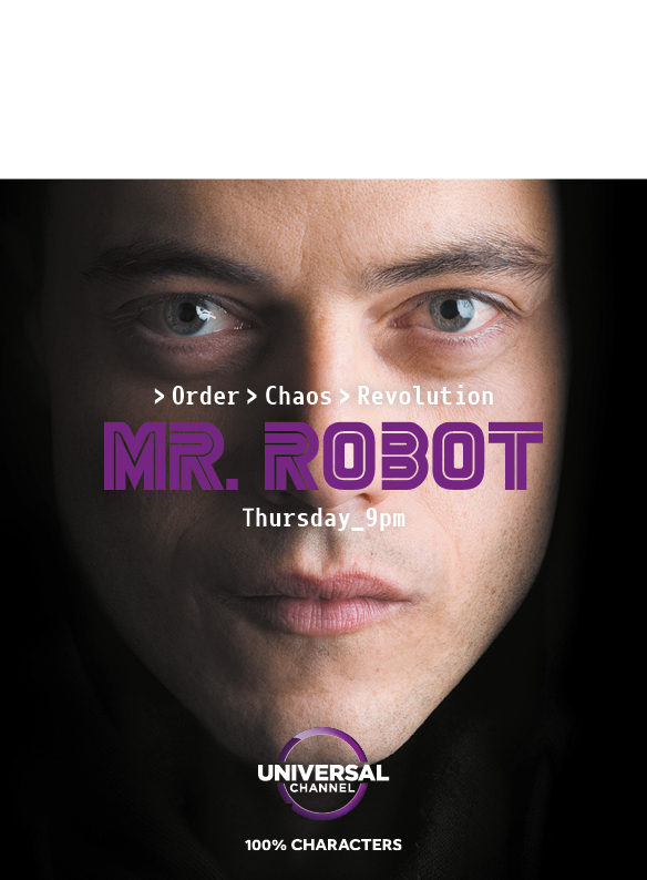 Universal UK | Mr Robot season 1 launch campaign – Amanda Godward